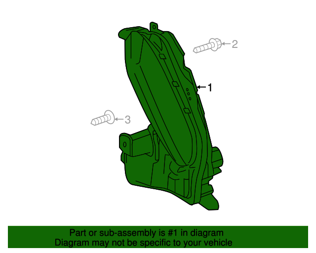 2017-2019 Toyota Corolla Daytime Run Lamp 81430-02030 | Toyota Parts Center