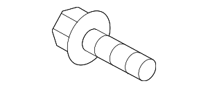 2010-2020 Ford Mustang Striker Screw -W503823-S307 | TascaParts.com