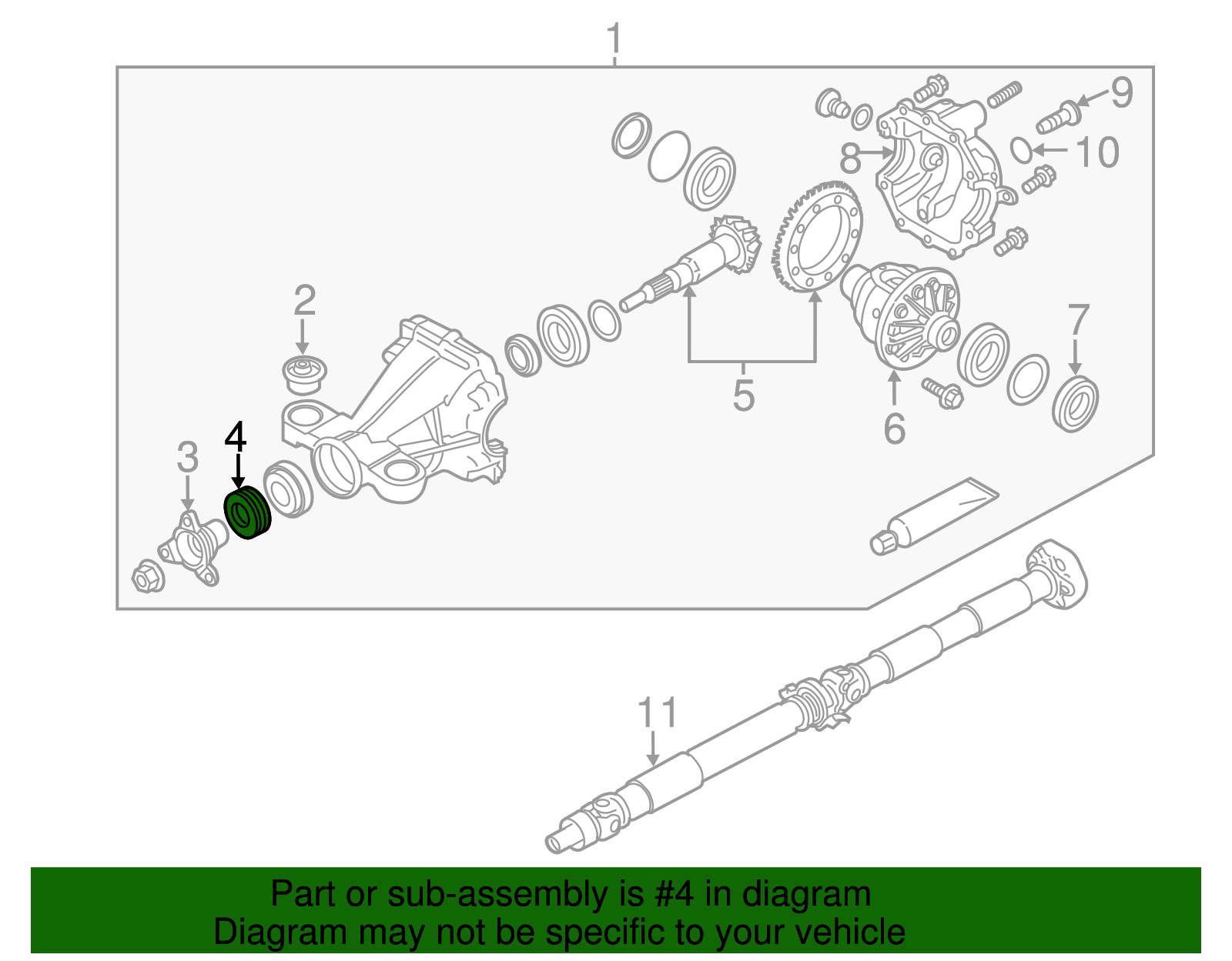38189-4GD0A - Companion Flange Seal 2011-2020 Infiniti | INFINITI Parts ...