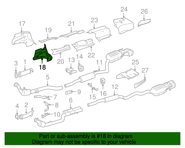 221-682-65-71 - Heat Shield 2011-2014 Mercedes-Benz | Mercedes-Benz USA ...