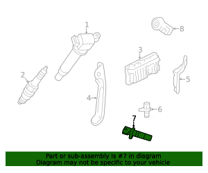 90919-05090 - Engine Crankshaft Position Sensor - 2017-2023 Toyota ...