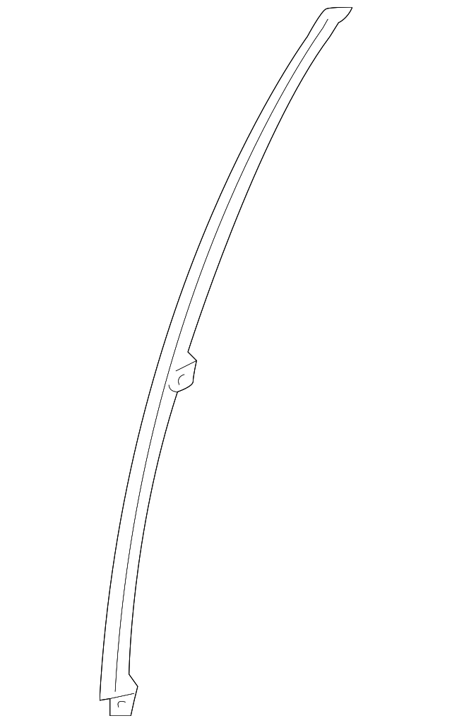 2015-2019 Subaru Outback Sash Channel - Passenger Side (RH) 62240AL02A ...