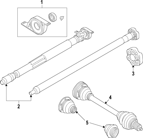Drive Axles for 2012 Mini Cooper Countryman | BMWPartsHub