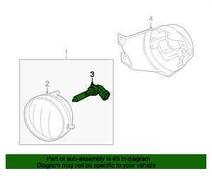 90981-AD002 - Fog Light Bulb - 2004-2018 Toyota | OEM Genuine Toyota Parts