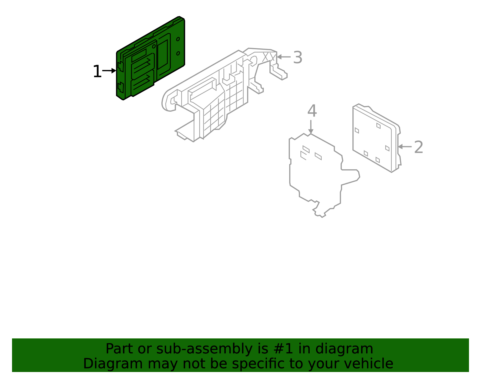 2019-2025 Audi Control Module 4N0-907-063-LN | TascaParts.com
