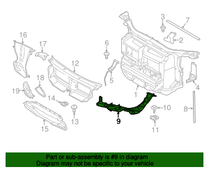 51-64-2-990-179 - Lamp Bracket - 2013-2015 BMW X1 | Buy BMW Parts Now