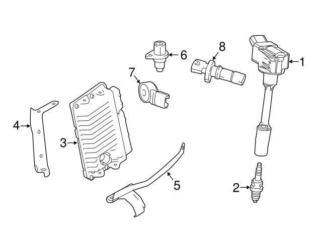 2013-2021 Lexus Spark Plug 90919-01259 | OEM Parts Online