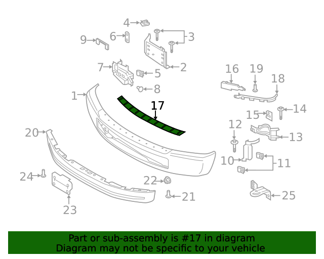 2017-2020 Ford Step Pad HC3Z-17C829-AB | TascaParts.com