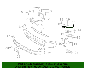 2017-2020 Ford Outer Molding - Driver's Side (LH) HC3Z-17K833-B ...