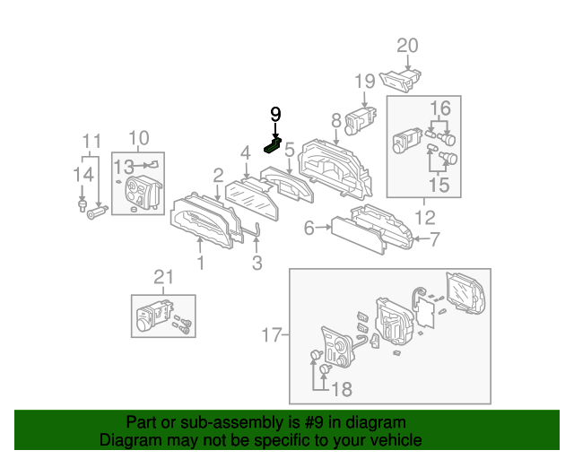 78113-S2A-003 - Bracket 2000-2009 Honda S2000 | Honda Parts Online