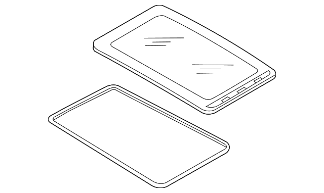 2011-2018 Volkswagen Jetta Sunroof Glass 5C6-877-071-A | VW Direct Auto ...