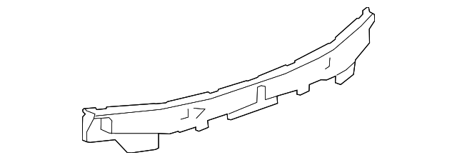 2018-2019 Cadillac XTS Bumper Cover Bracket 84433896 GM | GMPartsDirect.com