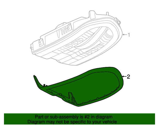 2011-2014 Porsche Cayenne Trim Bezel 7PP-919-317-DE1 | Porsche Marin