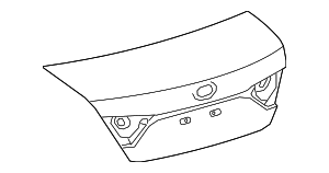 2015-2017 Toyota Camry Trunk Lid 64401-06760 | Toyota Parts Center