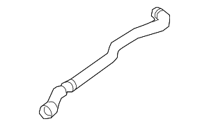 17128654804 - 2019-2021 BMW Z4 Upper Hose (17-12-8-654-804) | BMW of ...