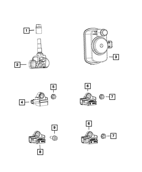 Sensors for 2015 Ram ProMaster City | Mopar Estores