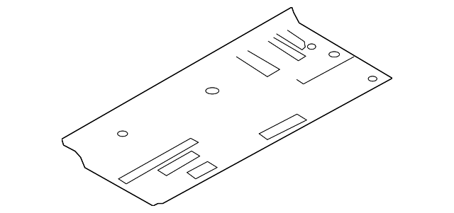 65120-H9000 - Floor Pan 2018-2023 Kia Rio | Kia.Parts Store