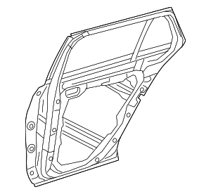 2017-2023 Mercedes-Benz Door Shell 213-730-04-05 | MB OEM Parts