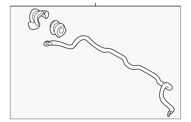 54810-1W200-SJ - Stabilizer Bar 2012-2017 Kia Rio | Kia.Parts Store