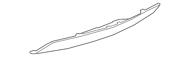 2014-2016 Buick LaCrosse Rear Bumper Fascia Extension 26202561 GM ...