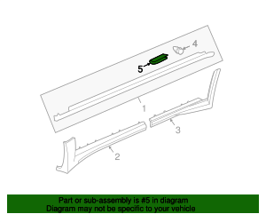 25722671 Clip - New OEM Part From GM Parts Direct | GM Parts Store