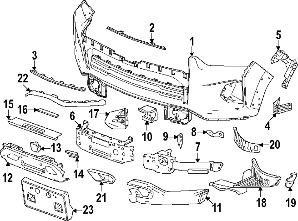 2024-2025 GM Support Bracket 86549864 | GM Parts Center
