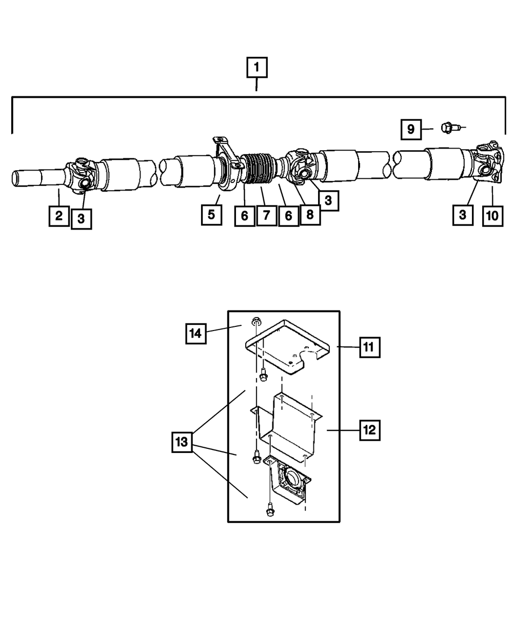 2001-2012 Mopar Drive Shaft Flange 5015556AA | Mopar eStore