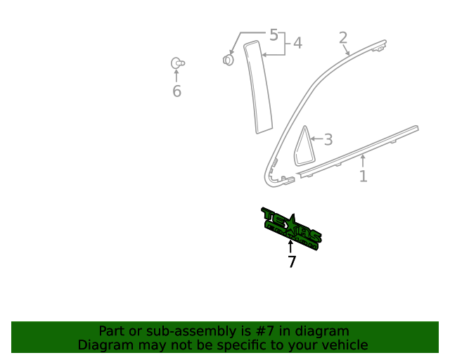 Plate - Passenger Side (RH) 84682633 | TascaParts.com