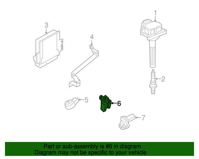 2002-2009 Infiniti Camshaft Position Sensor 23731-6J90D | INFINITI ...