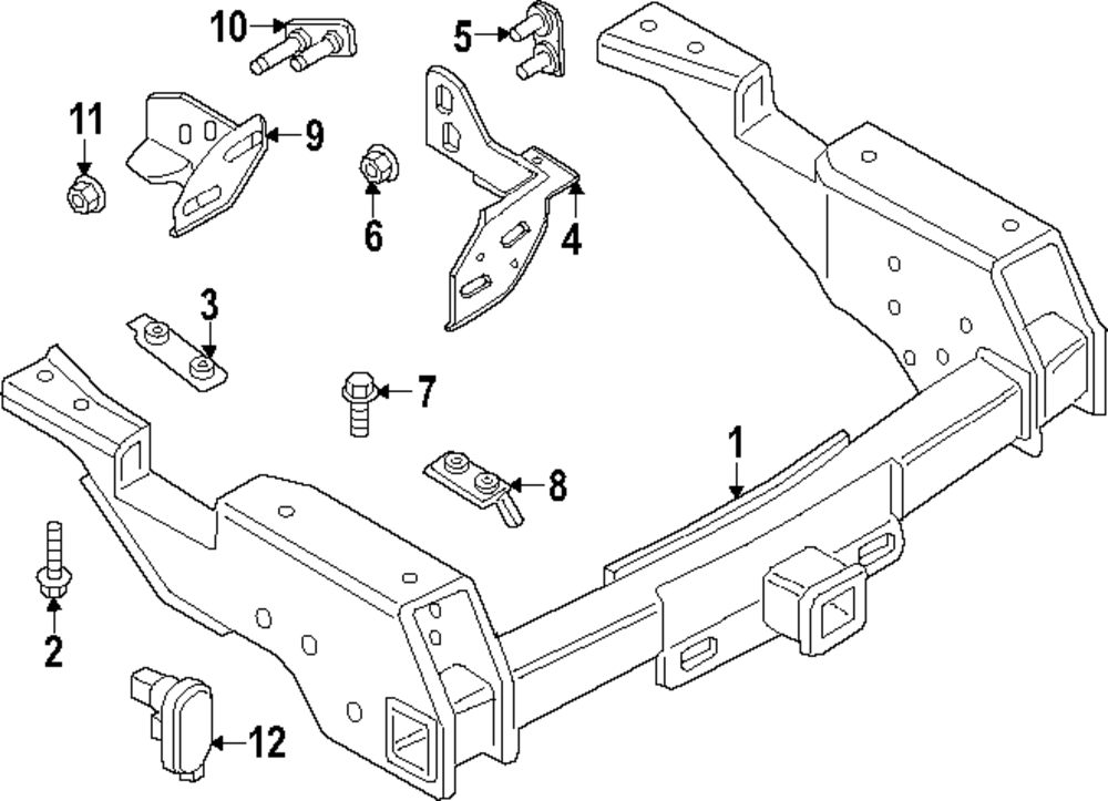 Genuine OEM Ford Part - Connector MU5Z-14489-C | Genuine OEM Ford Parts ...