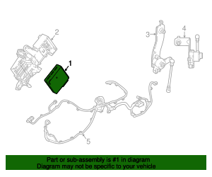 2018-2020 Buick Active Suspension Control Module 84126417 ...