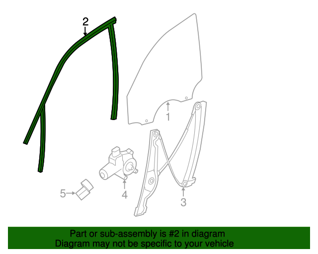 51332990307 - 2013-2015 BMW X1 Run Channel (51-33-2-990-307) | BMW of ...