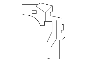 52125-53040 - Lamp Cover Mount Bracket - 2014-2016 Lexus | My L Parts