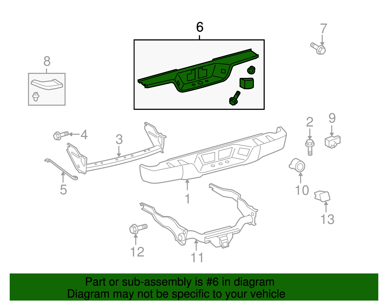 2007-2013 Toyota Tundra Step Pad 52057-0C030 | OEM Parts Online