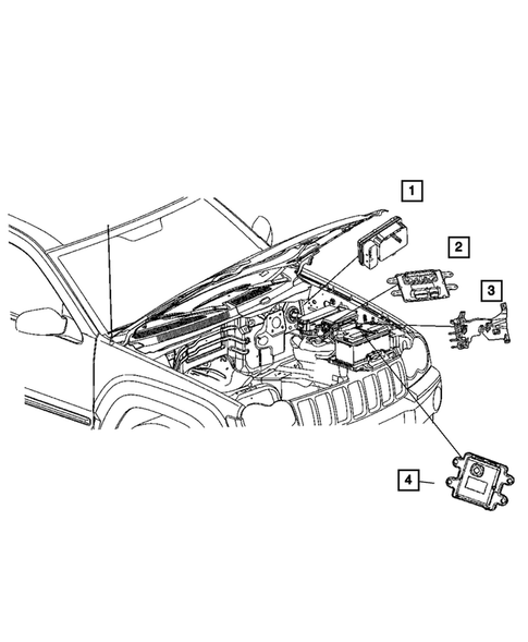 Modules for 2007 Jeep Grand Cherokee | Mopar Online Parts