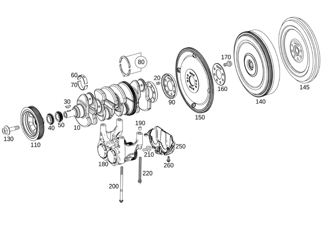 2015-2021 Mercedes-Benz Cylinder Screw W Flange 011-990-50-04 ...