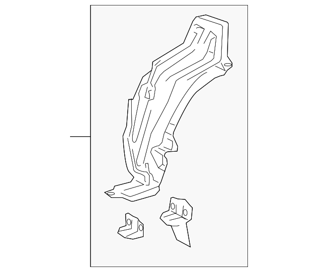 77405-AE010 - Filler Pipe Protector - 2004-2010 Toyota Sienna | OEM ...