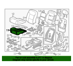 2014-2020 GM Front Seat Cushion Pad 22943726 | GetOEMParts.com