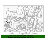 2014-2020 GM Front Seat Lane Departure Warning Actuator 84287377 GM ...