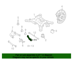 164-350-13-06 - Rear Lateral Arm 2006-2012 Mercedes-Benz | Mercedes ...