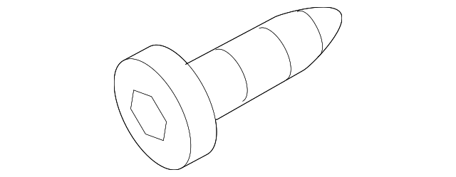 1998-2017 Volkswagen Fender Liner Screw N-907-750-01 | vwpartscente