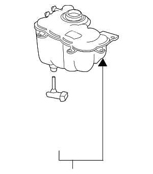 2017-2023 Jaguar Reservoir Tank T2H42508 | JaguarParts.com