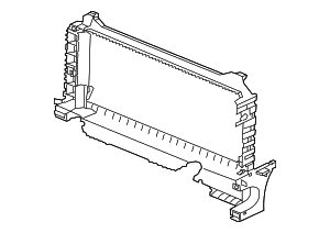 2016-2023 Jaguar Radiator Support Panel T2H39793 | JaguarParts.com