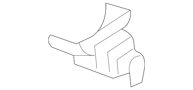 2016-2023 Jaguar Radiator Lower Bracket T2H53098 | JaguarParts.com