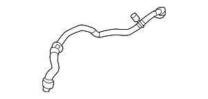2018-2022 Jaguar Water Hose T2H30413 | OEM Parts Online