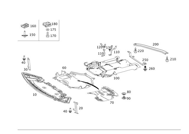 212-520-12-23 - Noise Capsule 2013-2015 Mercedes-Benz GLK250 | Mercedes ...
