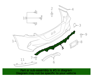 51128074869 - 2020-2022 BMW Lower Cover (51-12-8-074-869) | BMW of ...