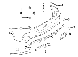 51128074869 - 2020-2022 BMW Lower Cover (51-12-8-074-869) | BMW of ...