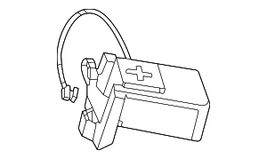 84647487 - Battery Positive Cable Terminal Cover 2020-2023 Cadillac CT5 ...