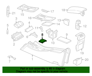 203-683-01-51 - Lining 2001-2007 Mercedes-Benz | Mercedes-Benz USA Parts